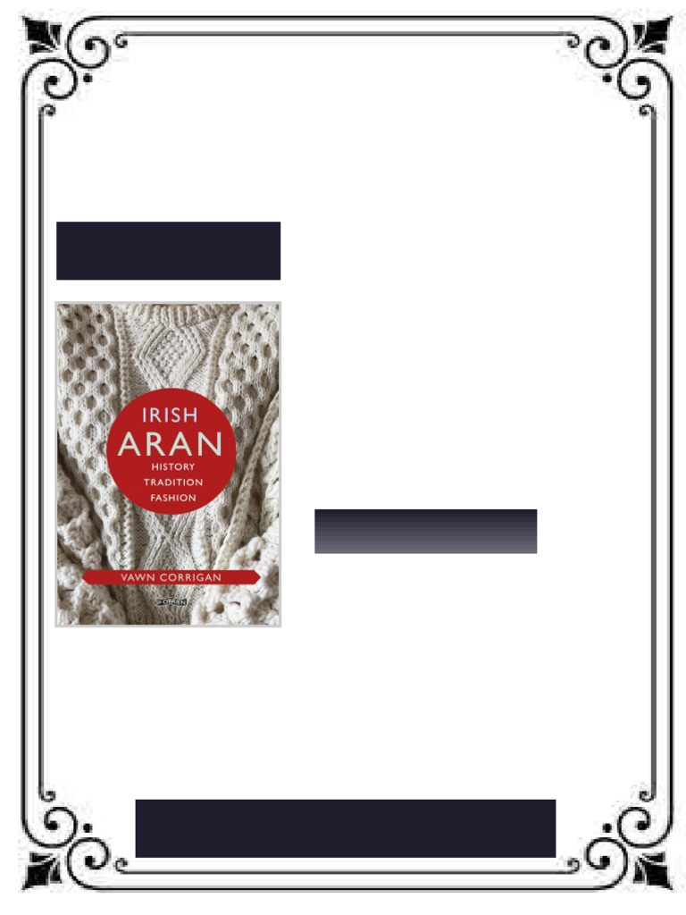 Irish Aran History Tradition Fashion Corrigan eBook annotated edition ...
