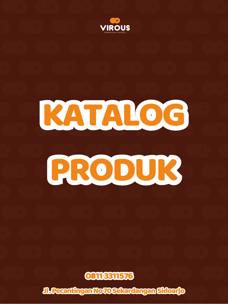 Menu Katalog Makanan dan Minuman Virous | PDF | Cooking | Cuisine