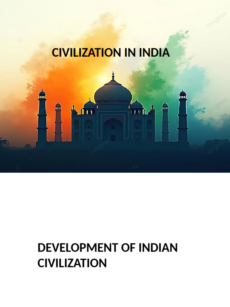 Evolution of Indian Civilization | PDF