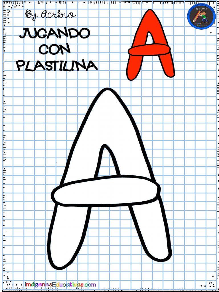 Jugando Con Plastilina Aprendo El Abecedario PDF | PDF