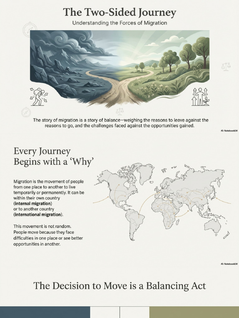 The Two Sided Journey Migration | PDF