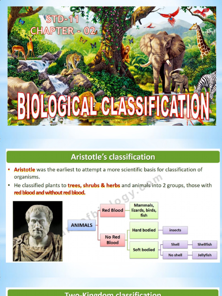 Chapter 02 Biological Classification | PDF