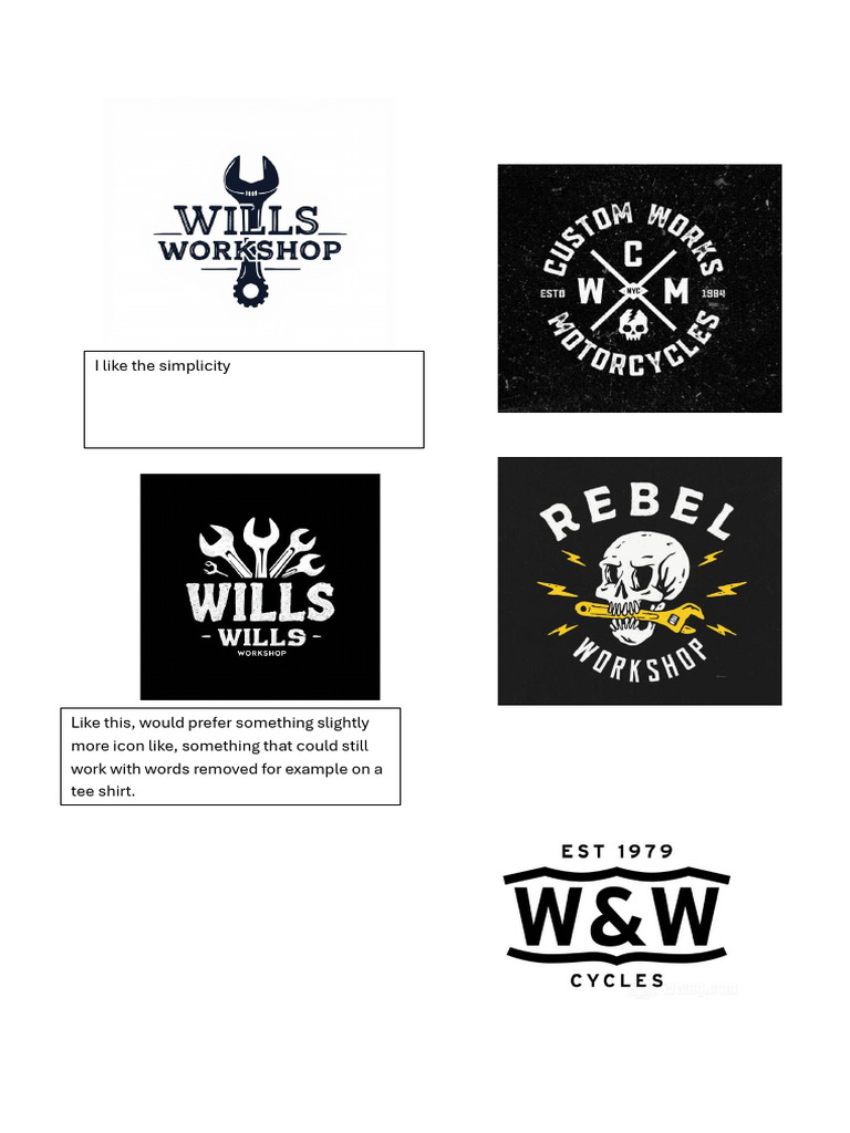 Logo Design Feedback and Preferences | PDF