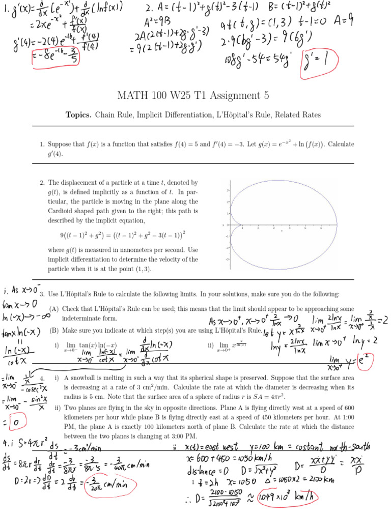 MATH+100+W25+T1+Assignment+5 | PDF