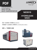 Termotek P803 Chiller User Manual | PDF | Temperature | Heat Transfer