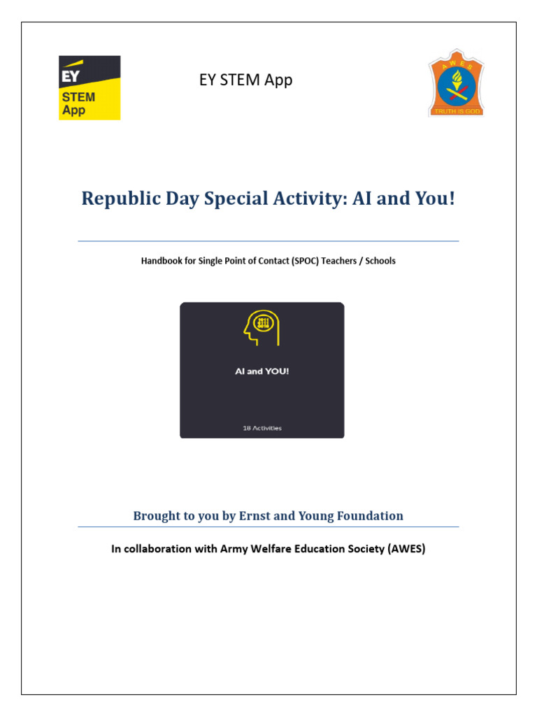 Republic Day AI Activity Handbook | PDF