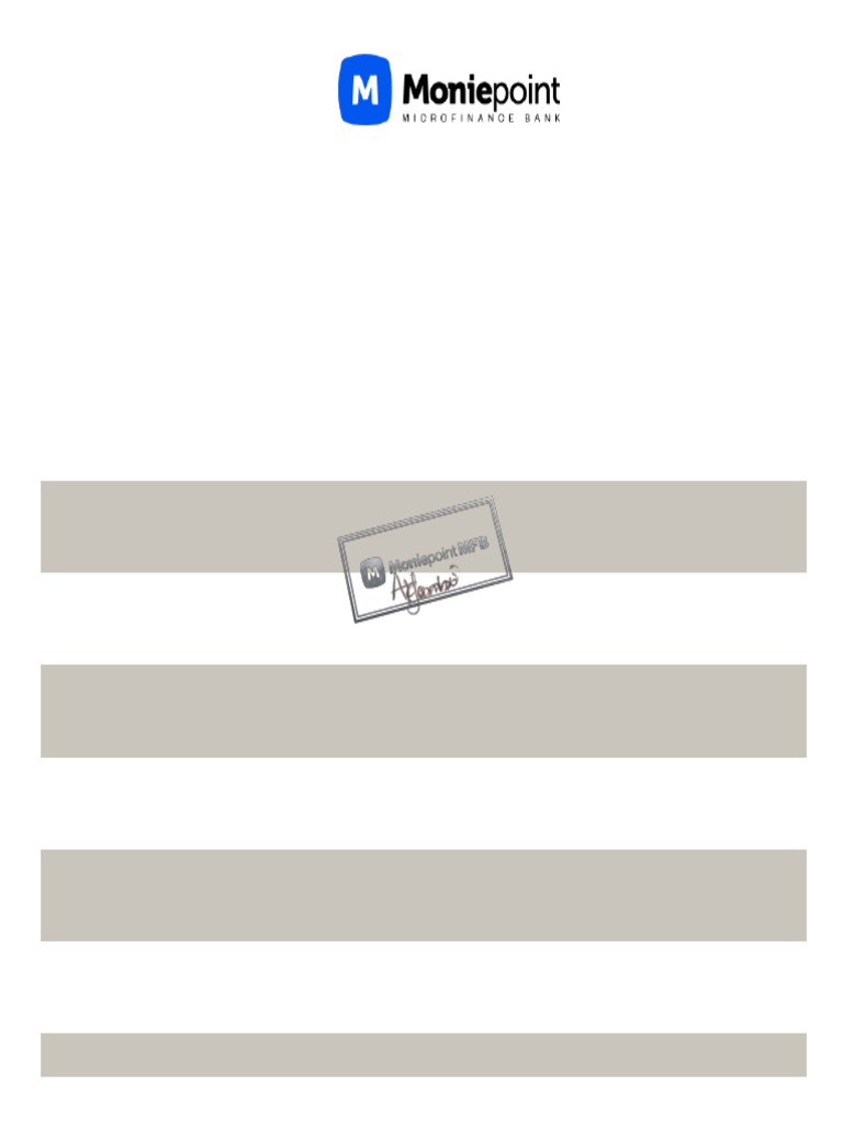 Moniepoint Document 2025-09-03T09 38 | PDF | Debits And Credits | Nigeria