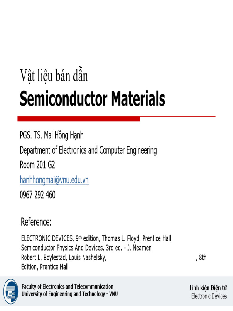 2- Electronic Devices-Semicondutor Material | PDF | Semiconductors ...