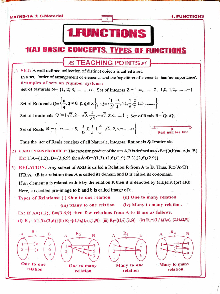 Adobe Scan 21 Jan 2026 | PDF | Function (Mathematics) | Functions And ...