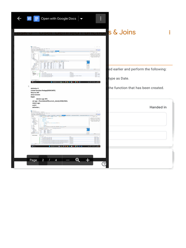Task 5 - User Defined Functions & Joins | PDF