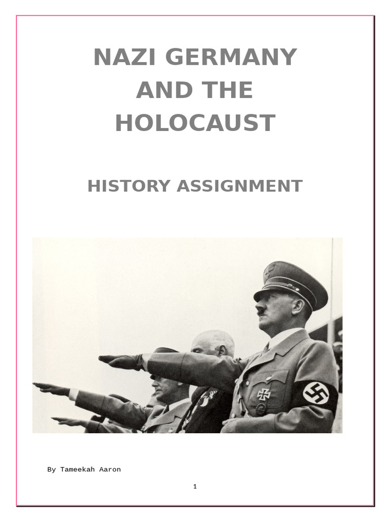 Holocaust and Nazi Germany Overview | PDF | Nazi Germany | Nazism