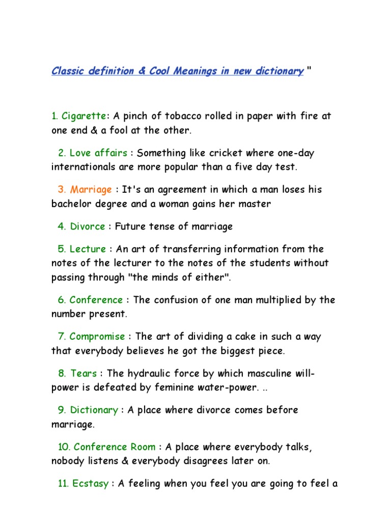 Cool Definition | PDF