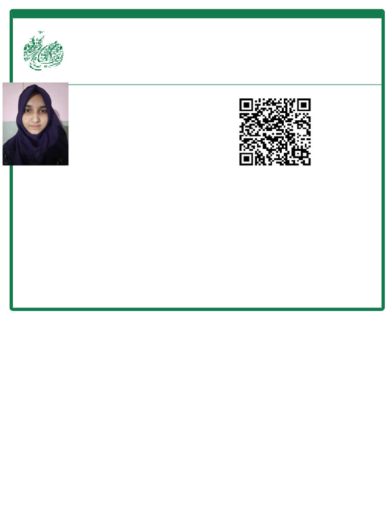 Provisional Student ID Card Details | PDF
