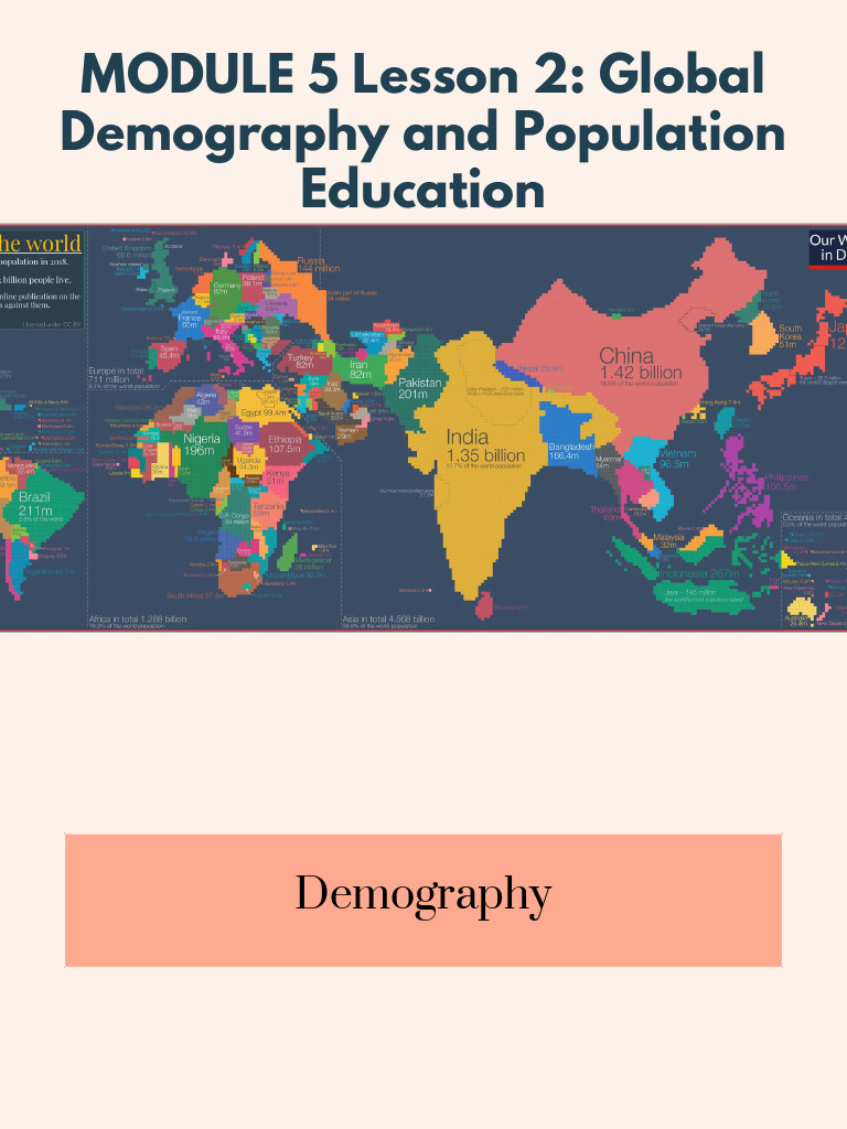 Global Demography and Population Education | PDF | Economies ...