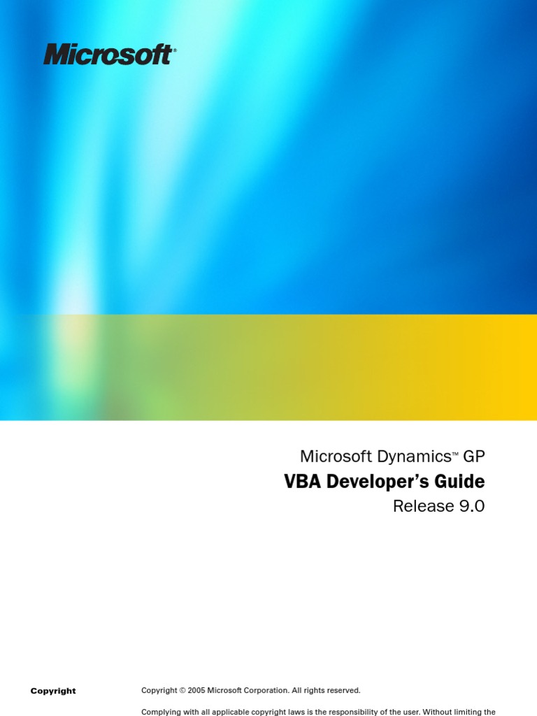 VB A Developers Guide | PDF | Computers