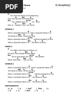How Excellent Is Your Name Lyrics | PDF