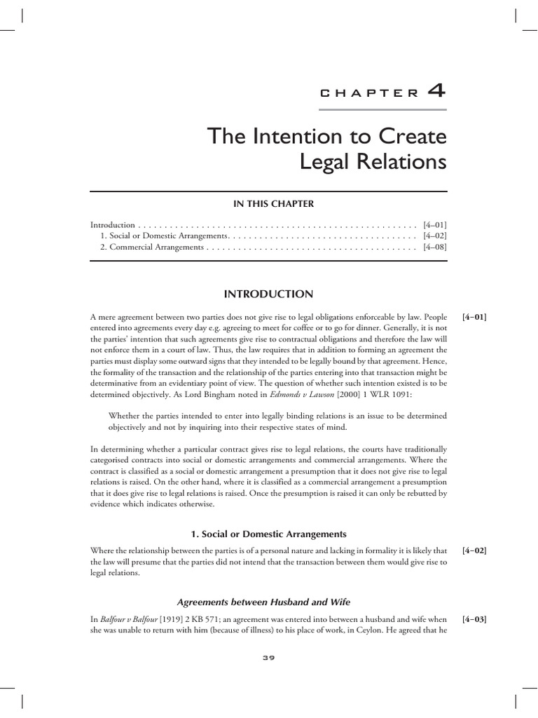 Chapter 4 Contract | PDF | Contract Law | Private Law