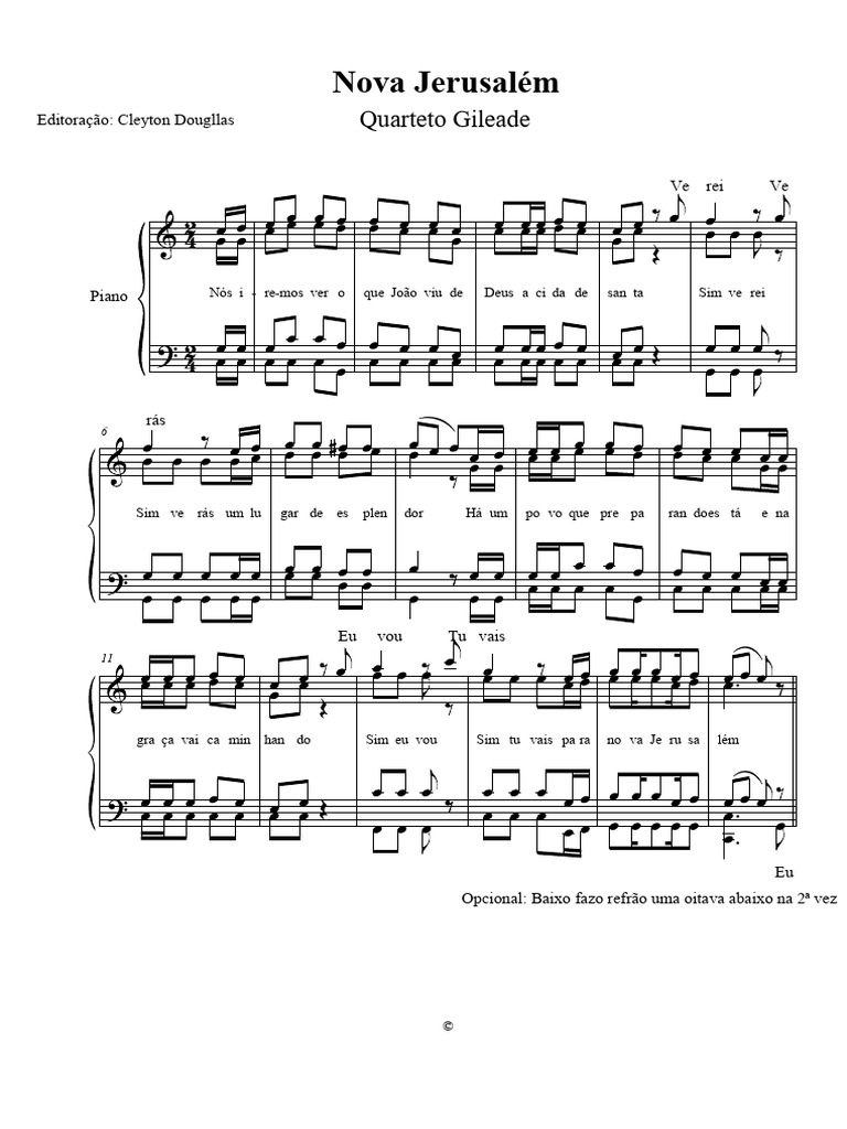 Nova Jerusalem | PDF | Sapo