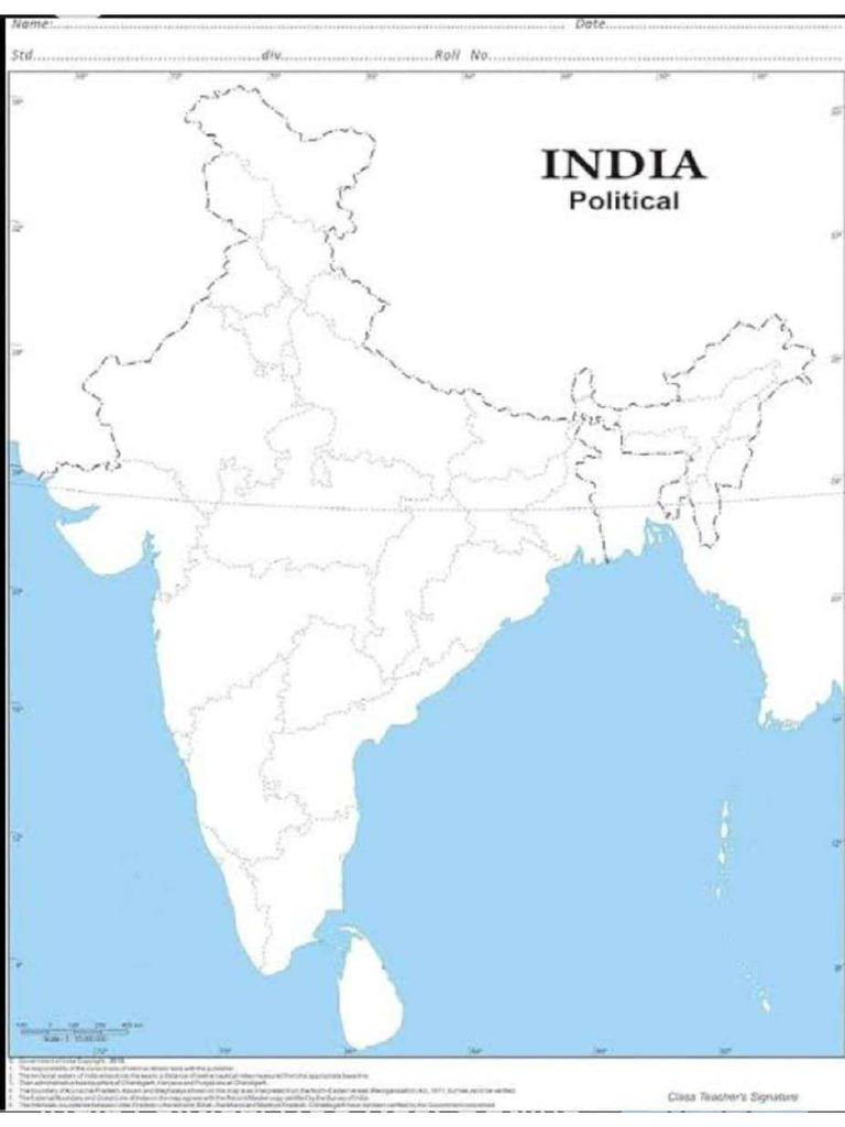 India Political Map | PDF