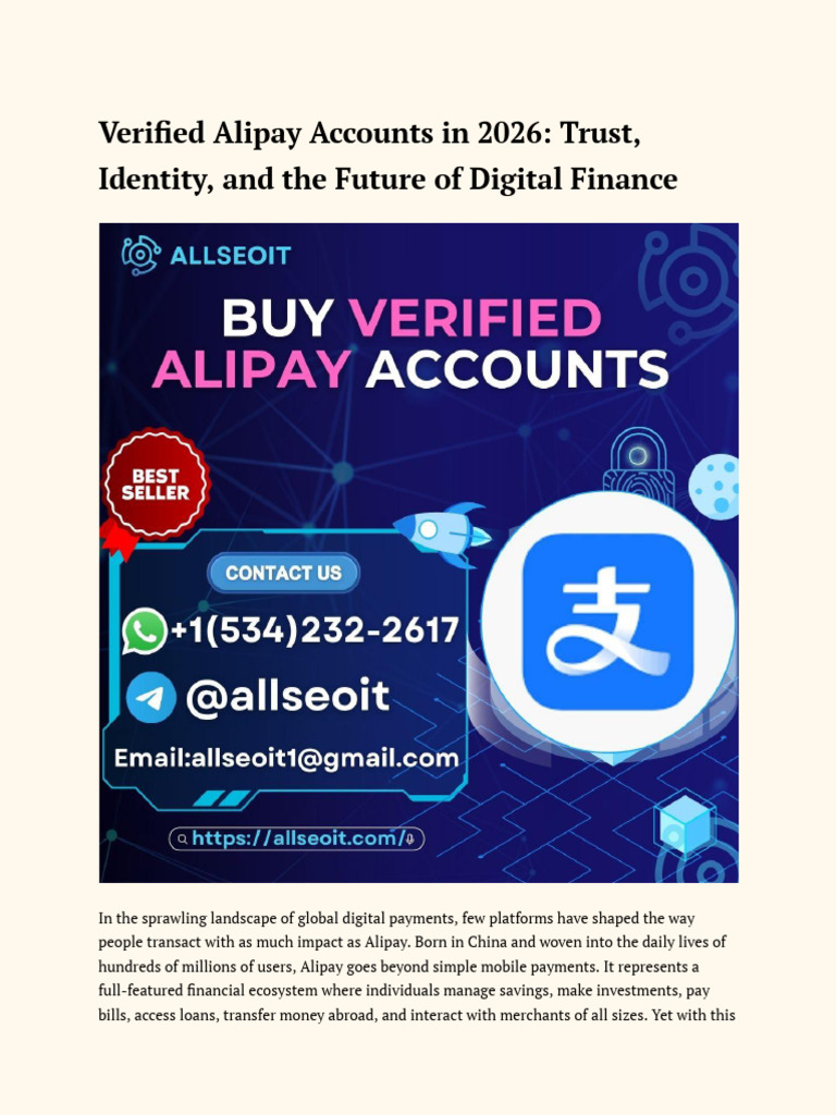 Whare to Step-By-Step Process Buy Verified Alipay Accounts | PDF ...