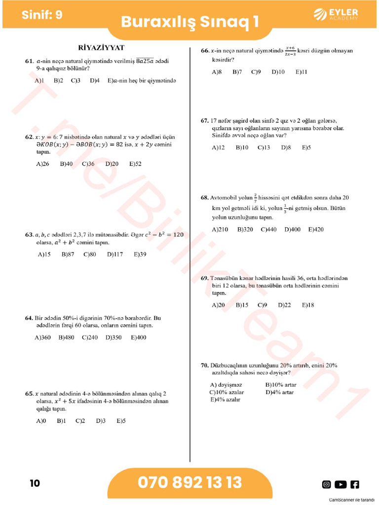 9-cu sinif (1) | PDF