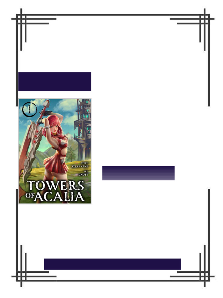 Towers of Acalia Vol 1 1st Edition Kane Atlas eBook complete online ...