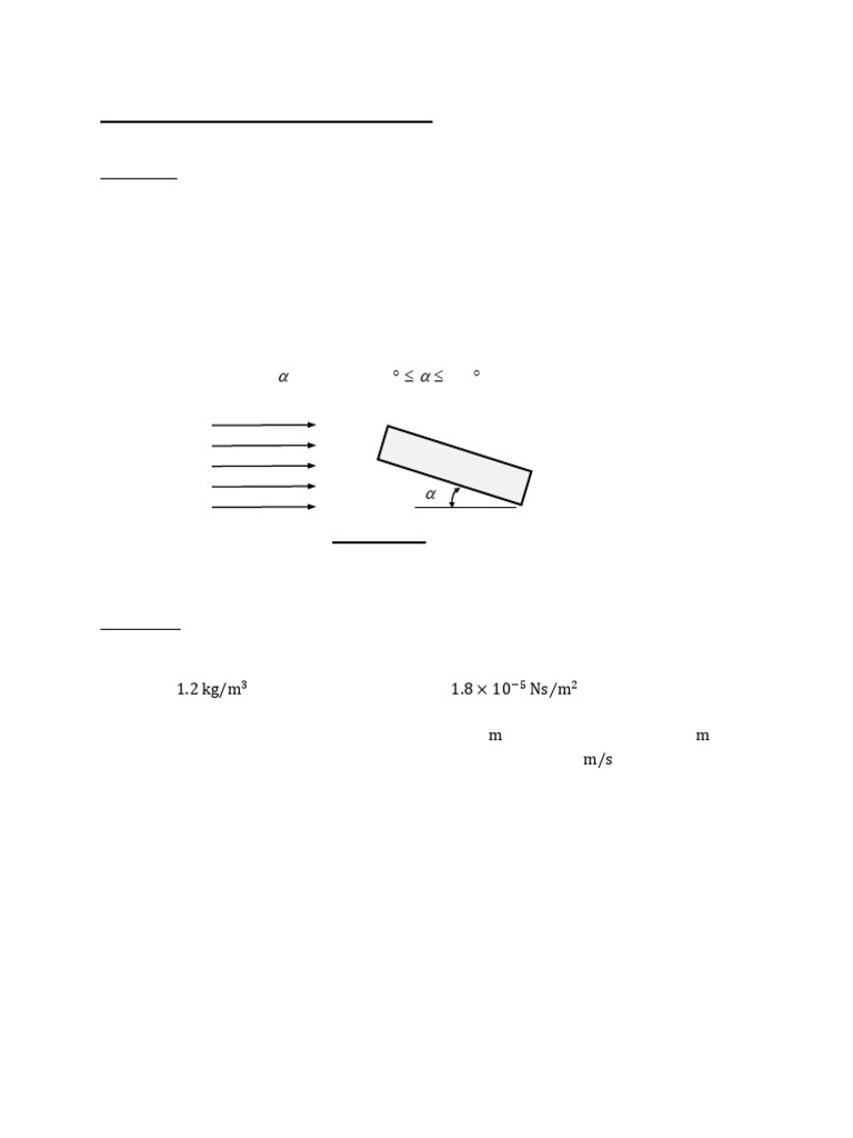 Fluid Dynamics: Bluff Body Analysis | PDF