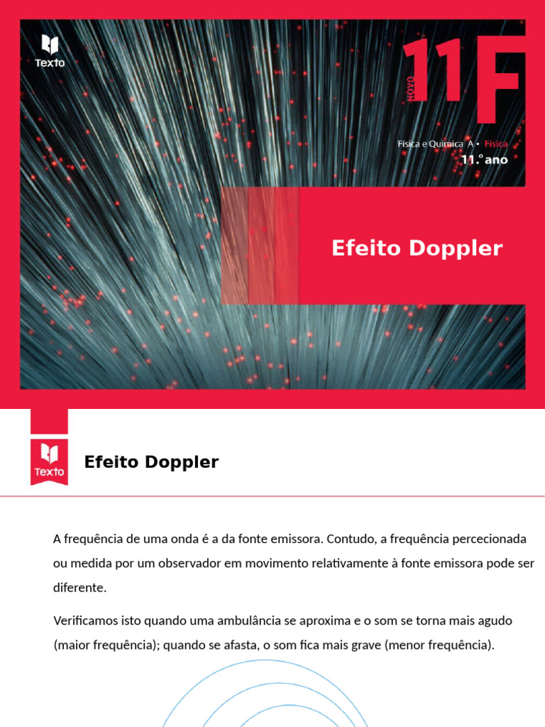 12.Efeito Doppler | PDF | Efeito Doppler | Redshift