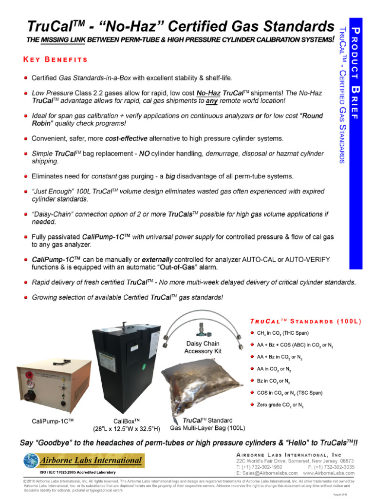 Tru Cal | PDF