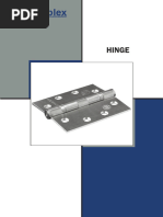Hinge Selection and Weight Calculation Guide | PDF | Door | Weight