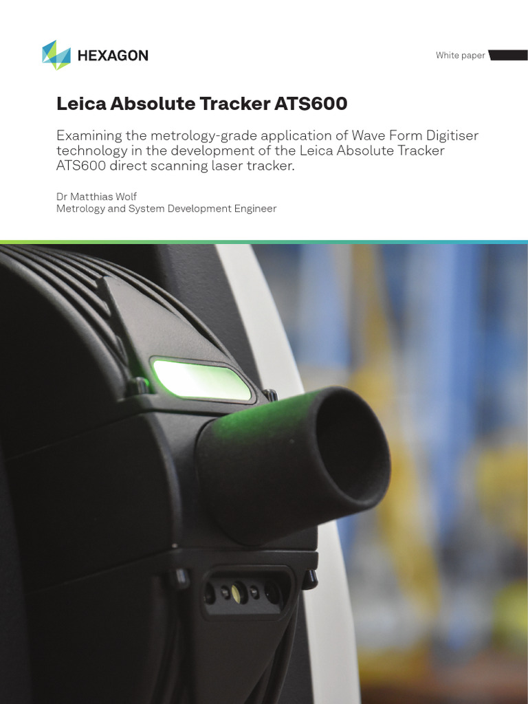 Leica ATS600: Wave Form Digitiser Insights | PDF | Image Scanner ...