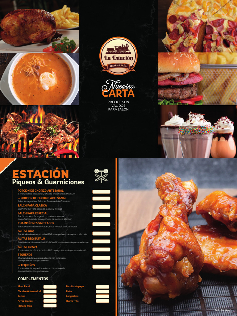 Carta de Comidas Full_144dpi_75%-1 | PDF | Pizza | ensalada