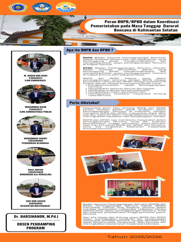 Kenali BNPB dan BPBD untuk Kesiapsiagaan Bencana | PDF