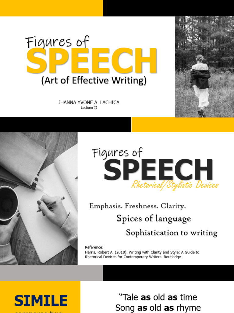 Mastering Figures of Speech in Writing | PDF | Figures Of Speech ...