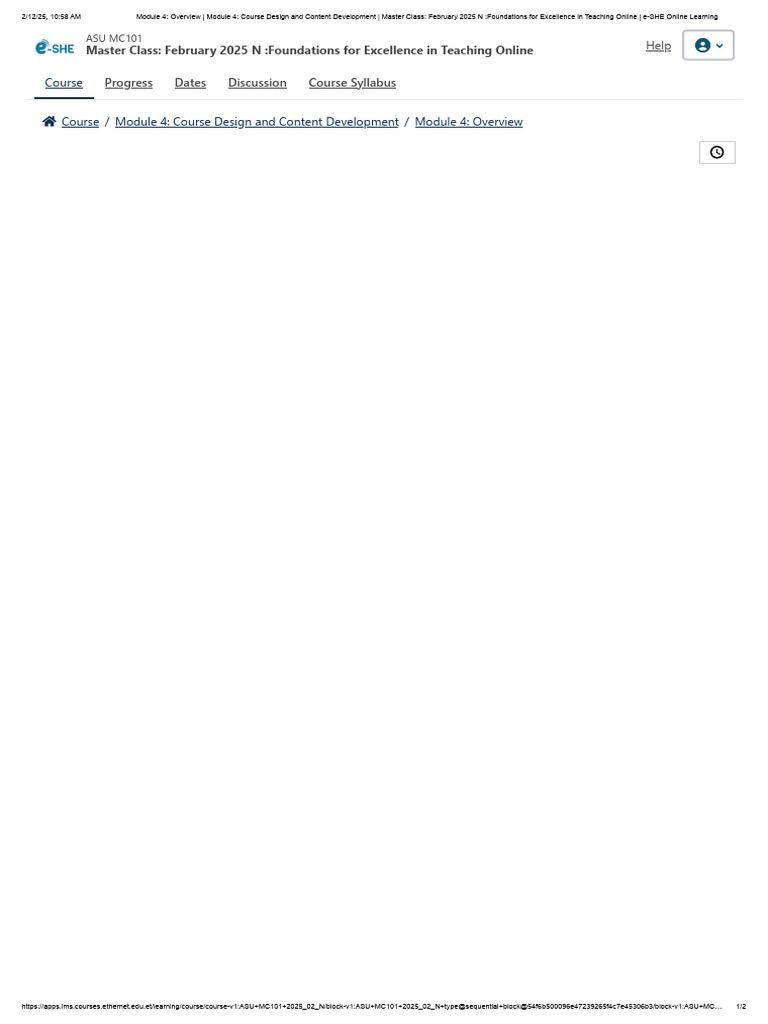 Module 4_ Overview _ Module 4_ Course Design and Content Development ...
