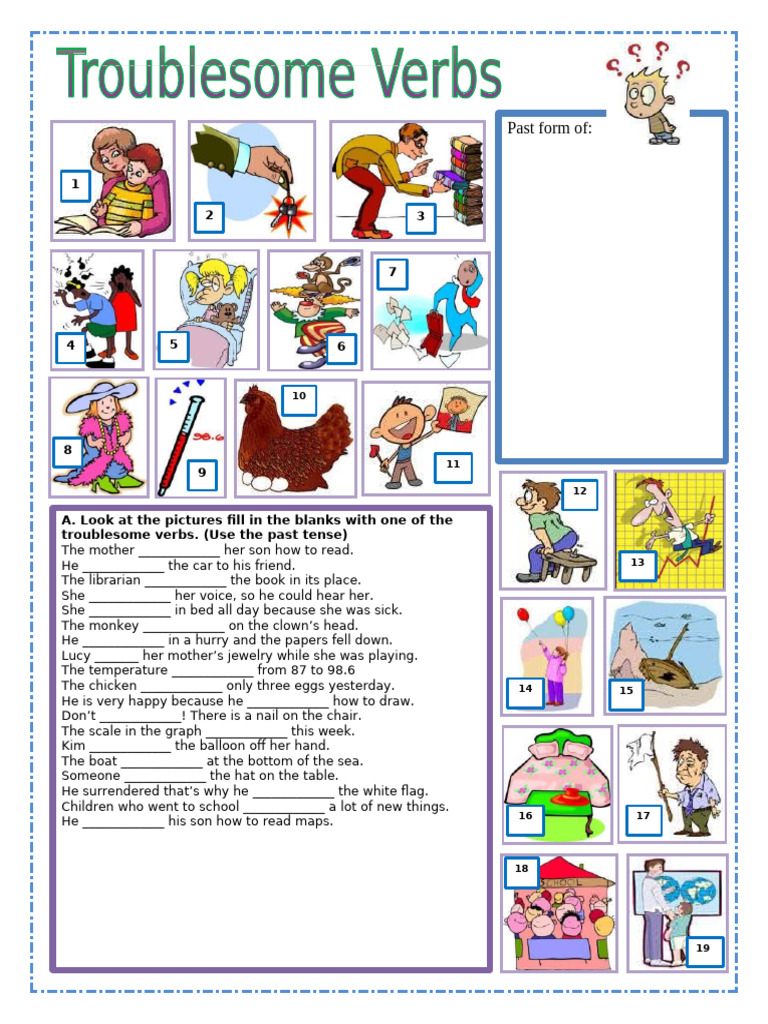 past tense diff verbs | PDF