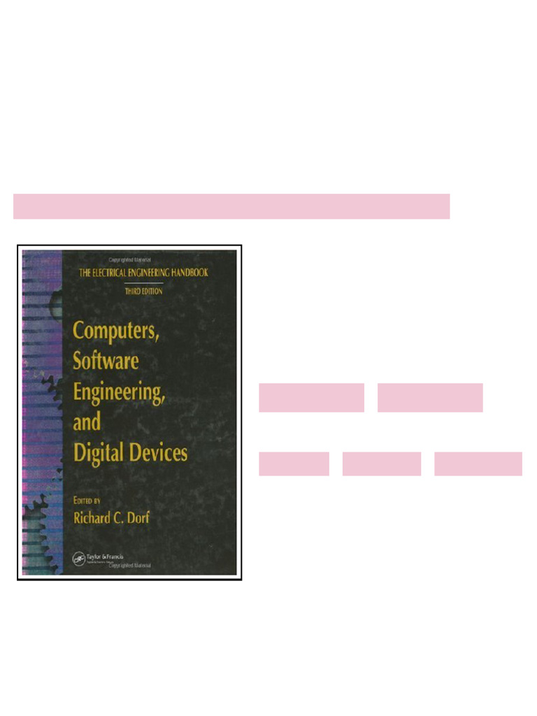 Computers Software Engineering And Digital Devices 3rd Richard C Dorf Ed updated 2026 ebook ...