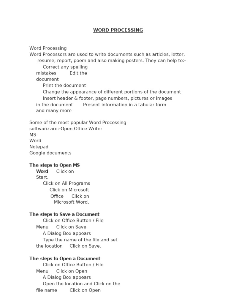 OA-Unit-III | PDF | Graphical User Interfaces | Microsoft Word