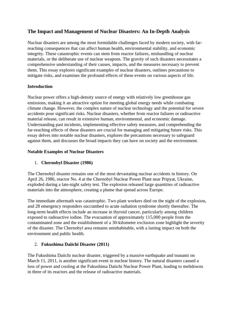 geo pro | PDF | Nuclear And Radiation Accidents And Incidents | Nuclear ...