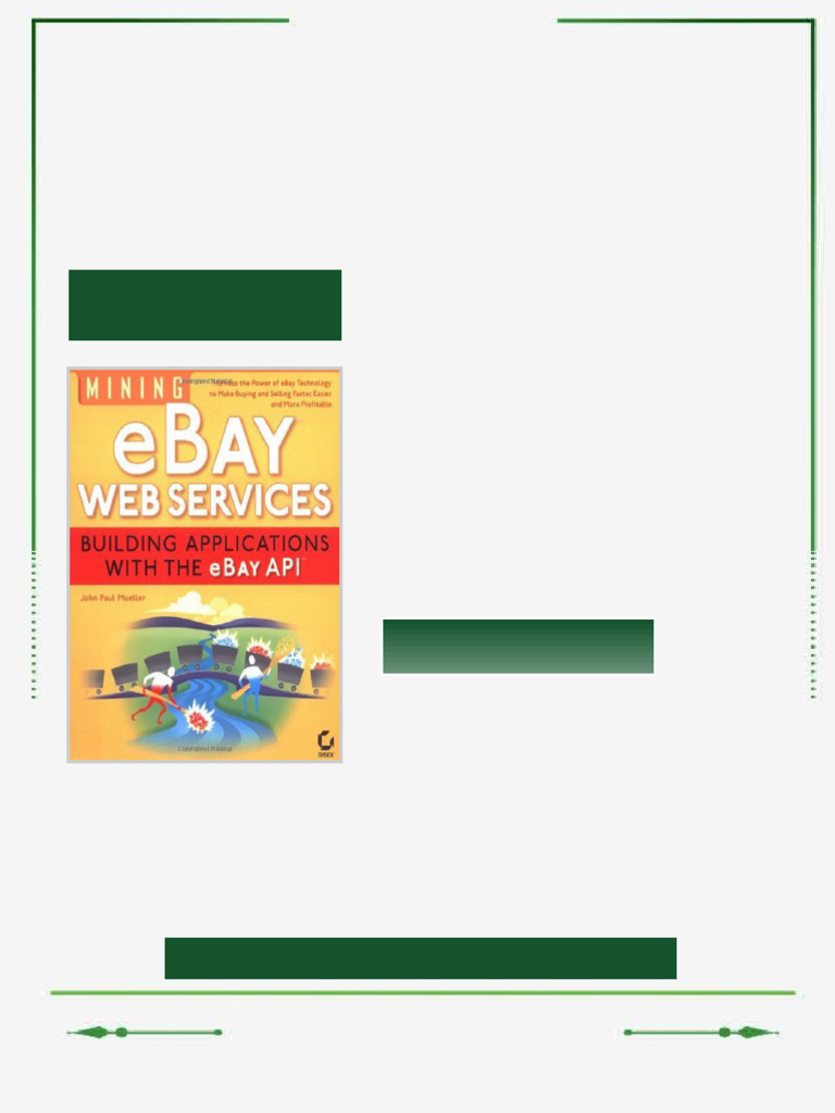 Mining eBay Web Services John Paul Mueller ebook polished digital ...