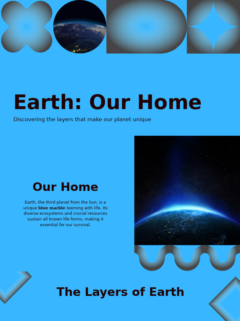 Earth Our Home | PDF | Earth | Crust (Geology)