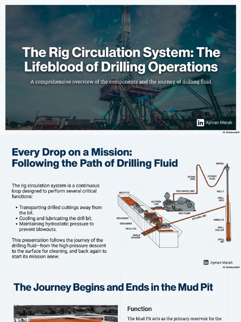 Drilling Fluid Circulation Systems | PDF