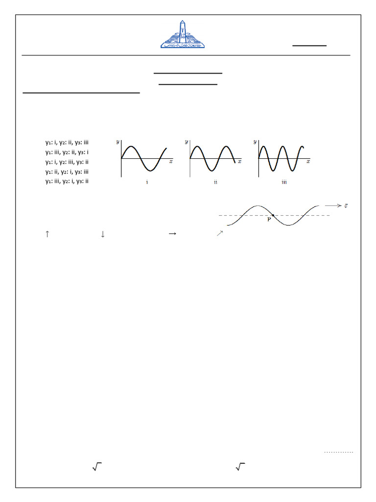 Problem Set 6 | PDF | Waves | Physical Phenomena
