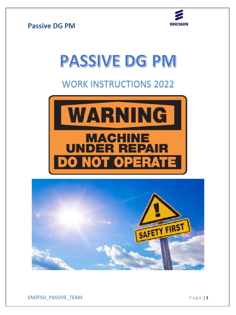 Passive DG PM 2022 (Work Instructions)_4697b572-4bac-448a-af01 ...