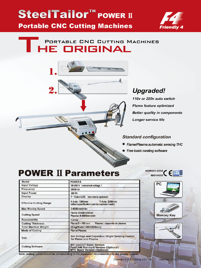 SteelTailor Power II CNC | PDF