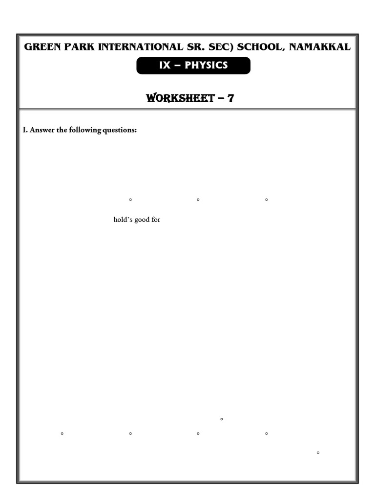 Ix - Physics | PDF | Mirror | Waves