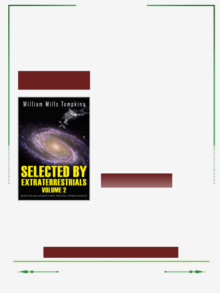 Selected by Extraterrestrials Volume 2 1st Edition William Mills ...
