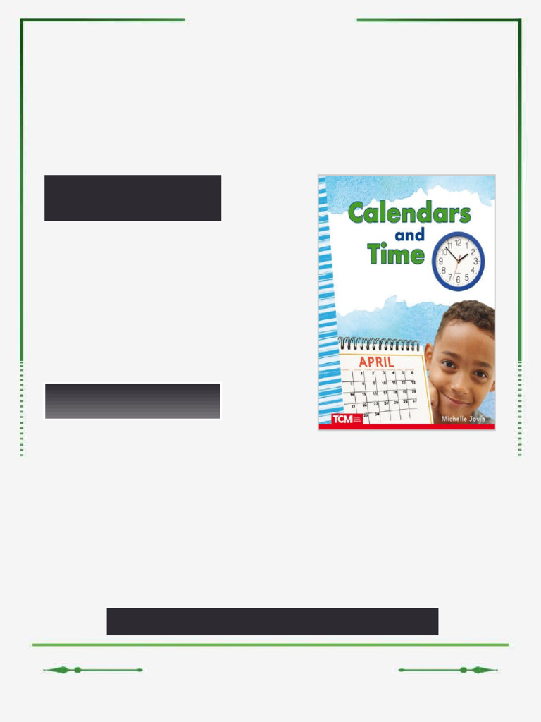 Calendars and Time Michelle Jovin eBook digital textbook | PDF