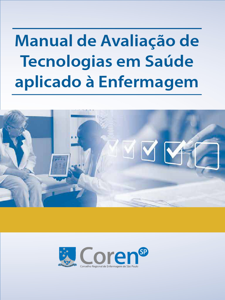 Manual Avaliacao Tecnologias Saude Aplicado Enfermagem | PDF ...