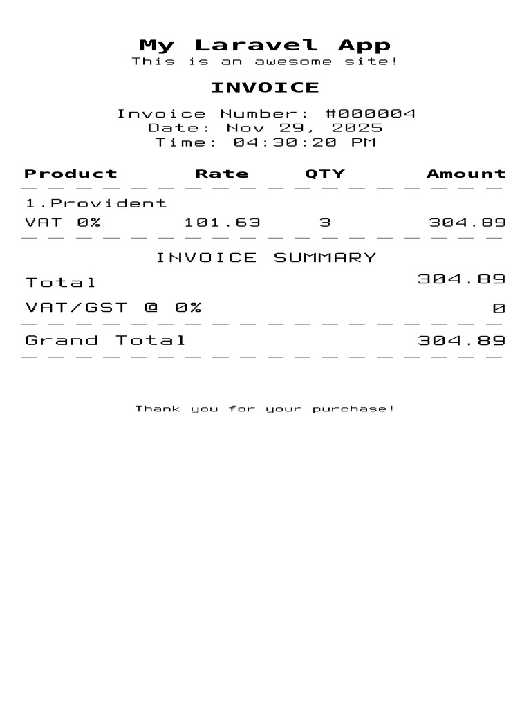 invoice-4 | PDF